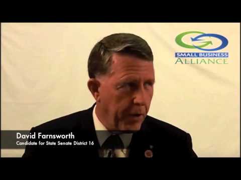 David Farnsworth for 2014 State Senate LD16 - Question 1 - YouTube