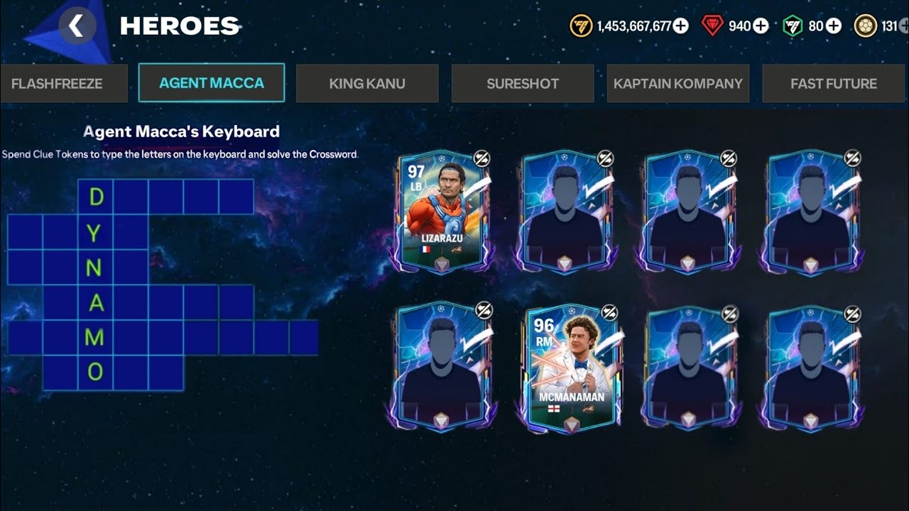 11x HEROES FOR FREE! HOW TO COMPLETE AGENT MACCA IN FC MOBILE - YouTube