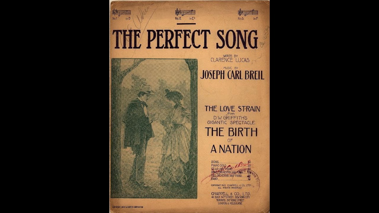 "The Perfect Song" Joseph Carl Breil, Guy Lombardo 1938 - YouTube