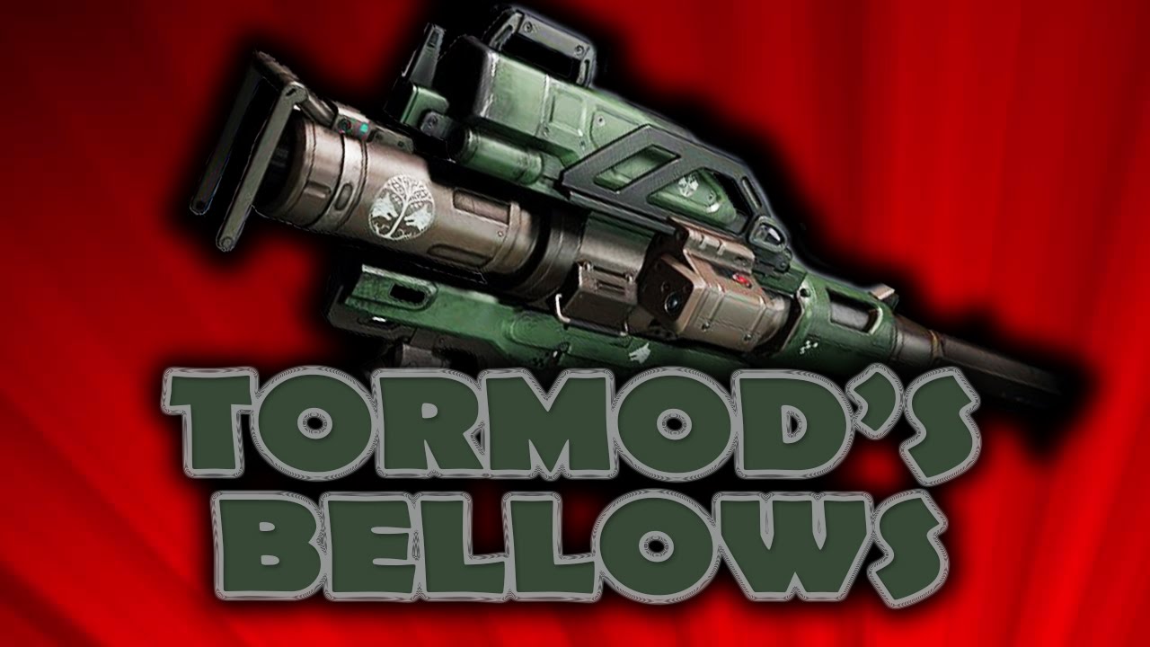 DESTINY TORMOD'S BELLOWS IRON BANNER ROCKET LAUNCHER REVIEW - YouTube