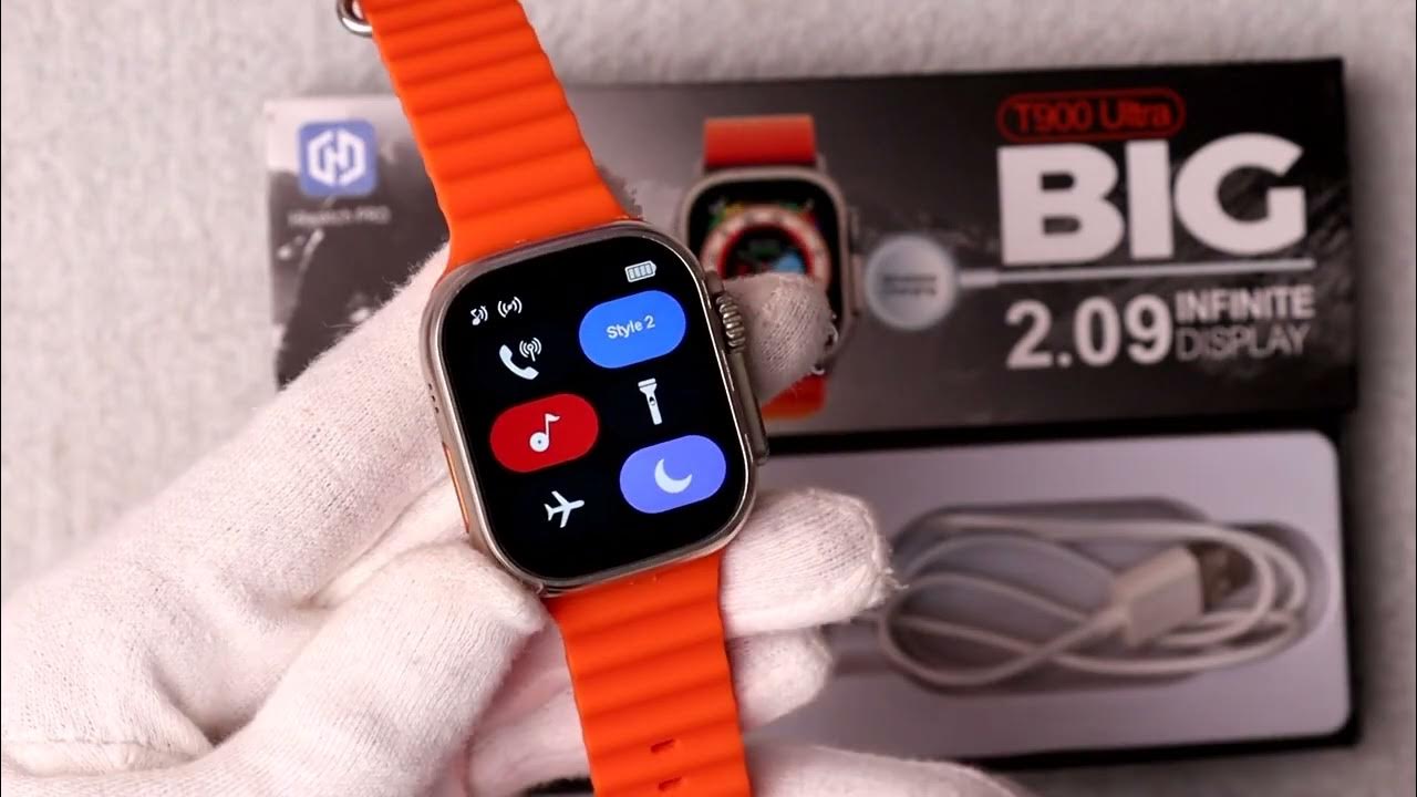 How To Turn on Do Not Disturb Mode T900 Ultra Smart Watch - YouTube