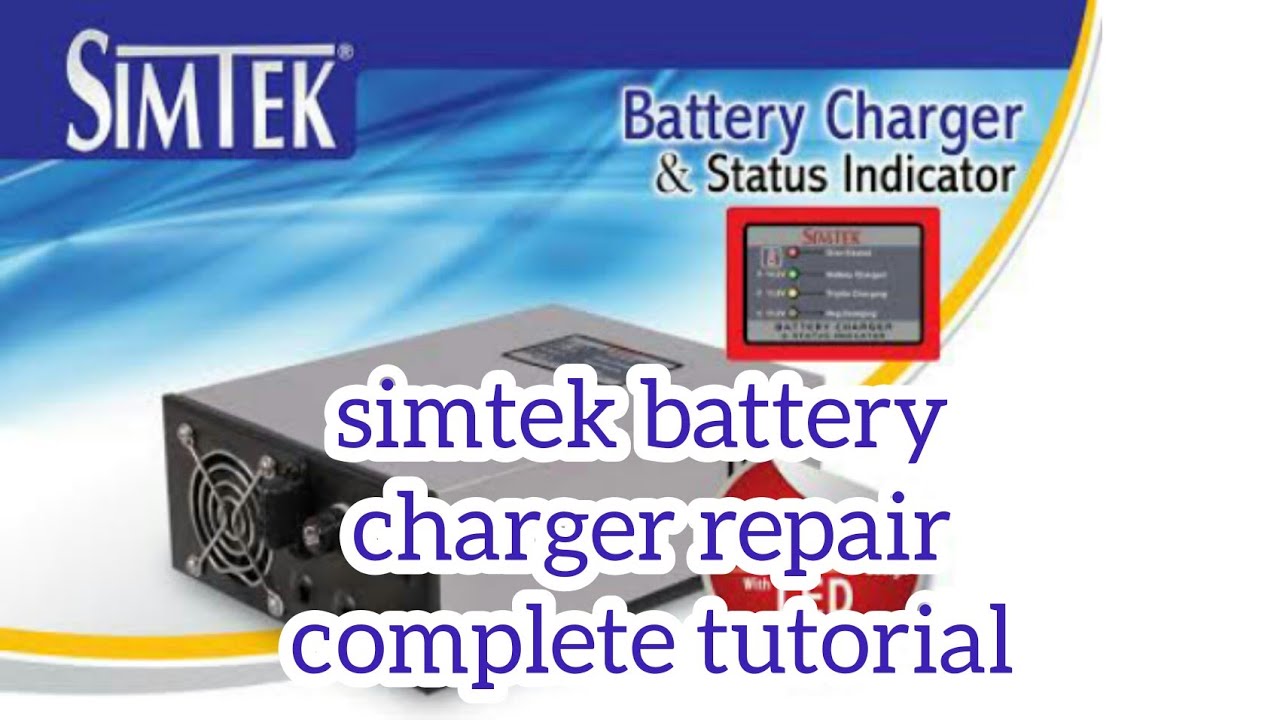 simtek battery charger repair complete tutorial Hindi Urdu - YouTube