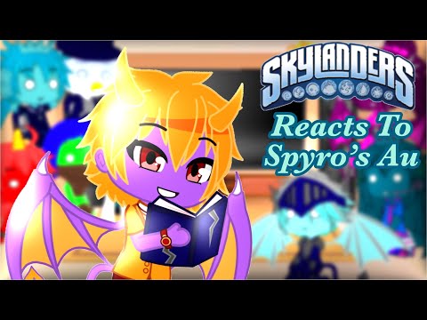 Skylanders Reacts To Spyro's Au (Bad Apple Meme) || My Au #Gacha #Skylanders #Spyro #badapple