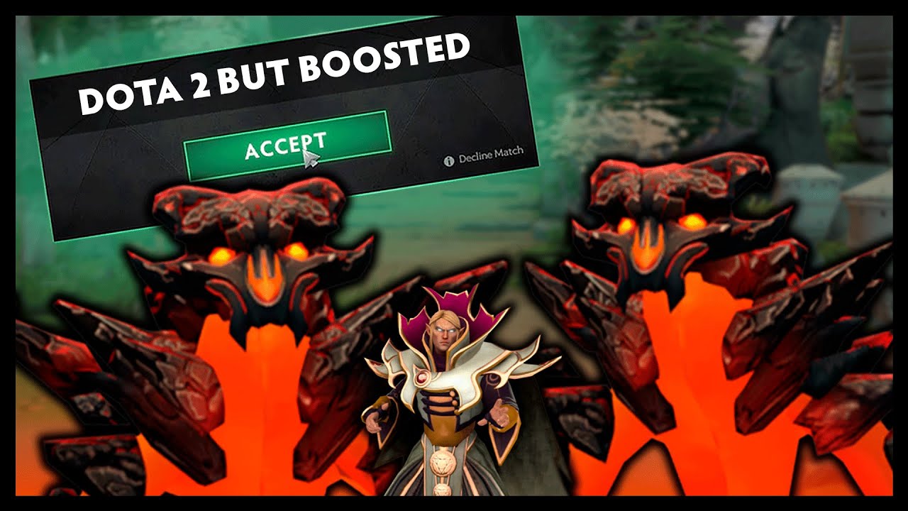 Dota 2 But Invoker Forge Spirits Have 10.000 HP and 1000 Damage - YouTube