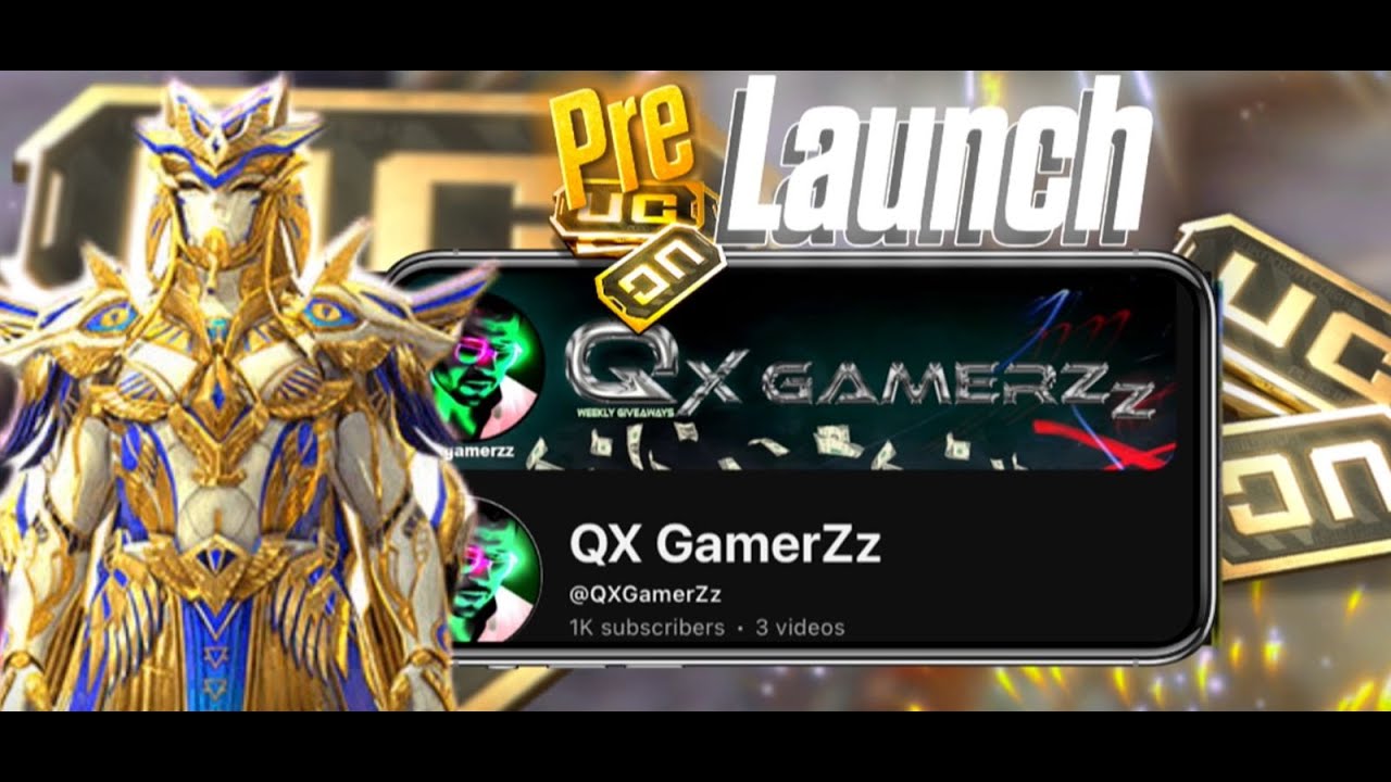 🚀 QX GamerZz Pre-Launch | Join the Fun Before the Big Event! — Let’s ...