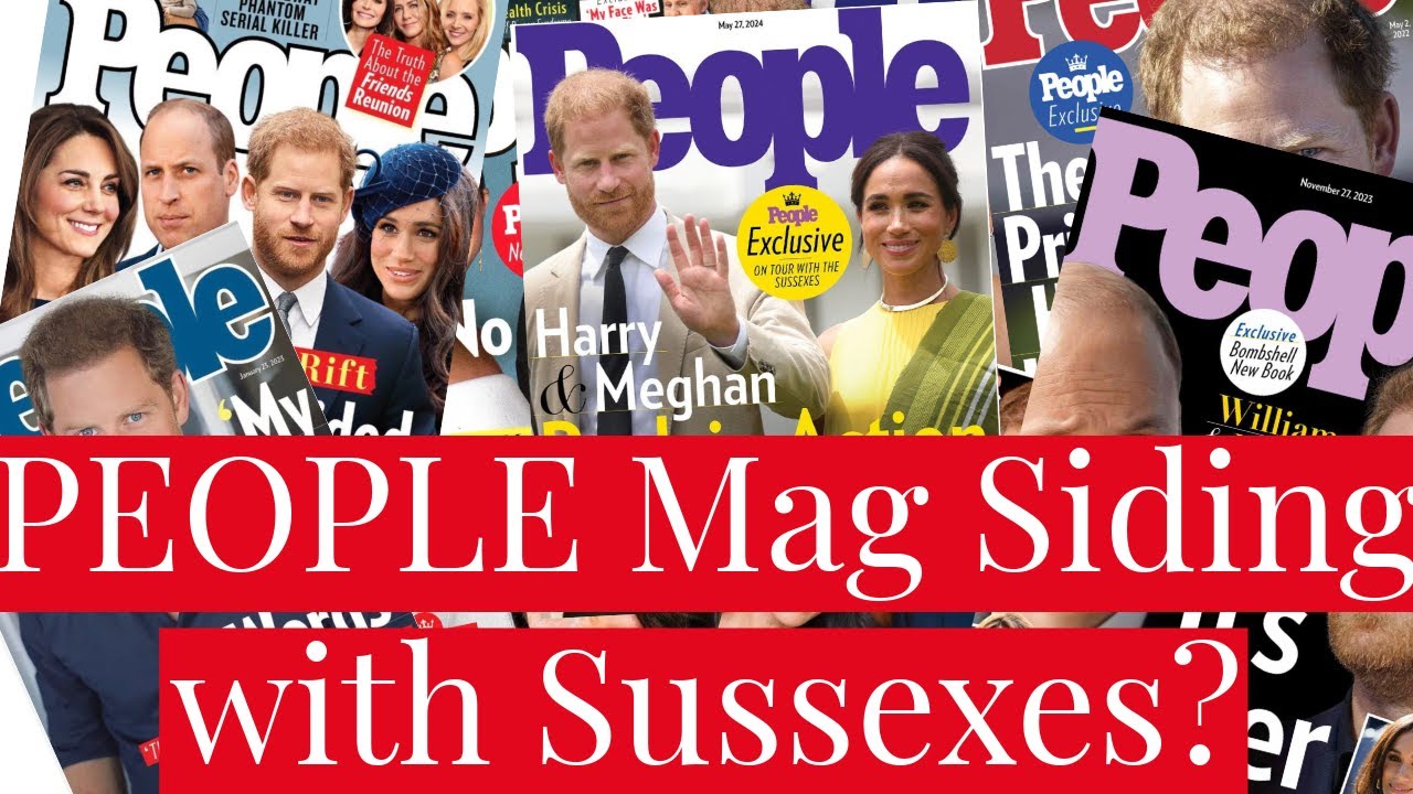 Downfall of Royal Journalism? PEOPLE Mag Prince Harry & Meghan Markles ...