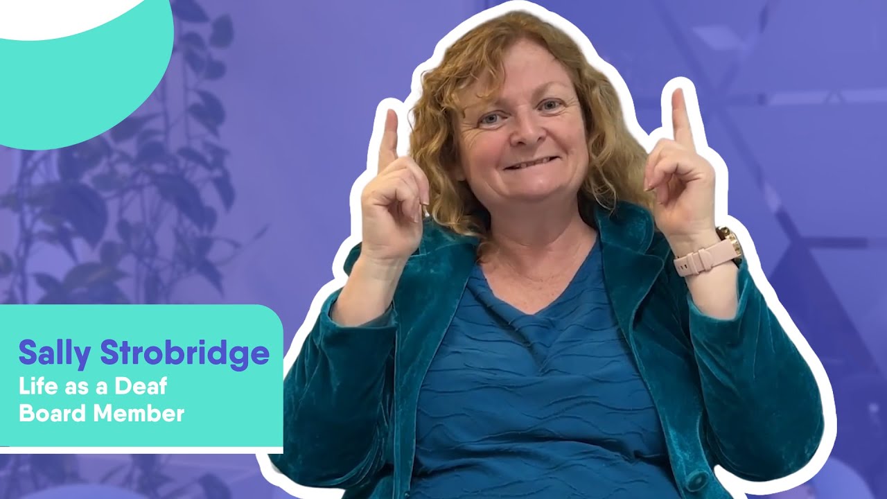 Life as a Deaf Leader - Sally Strobridge - YouTube