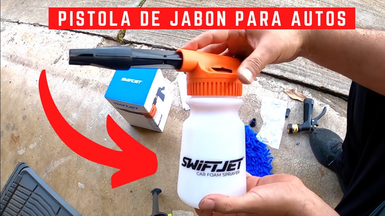 LA MEJOR 👏 pistola de jabon para autos - YouTube