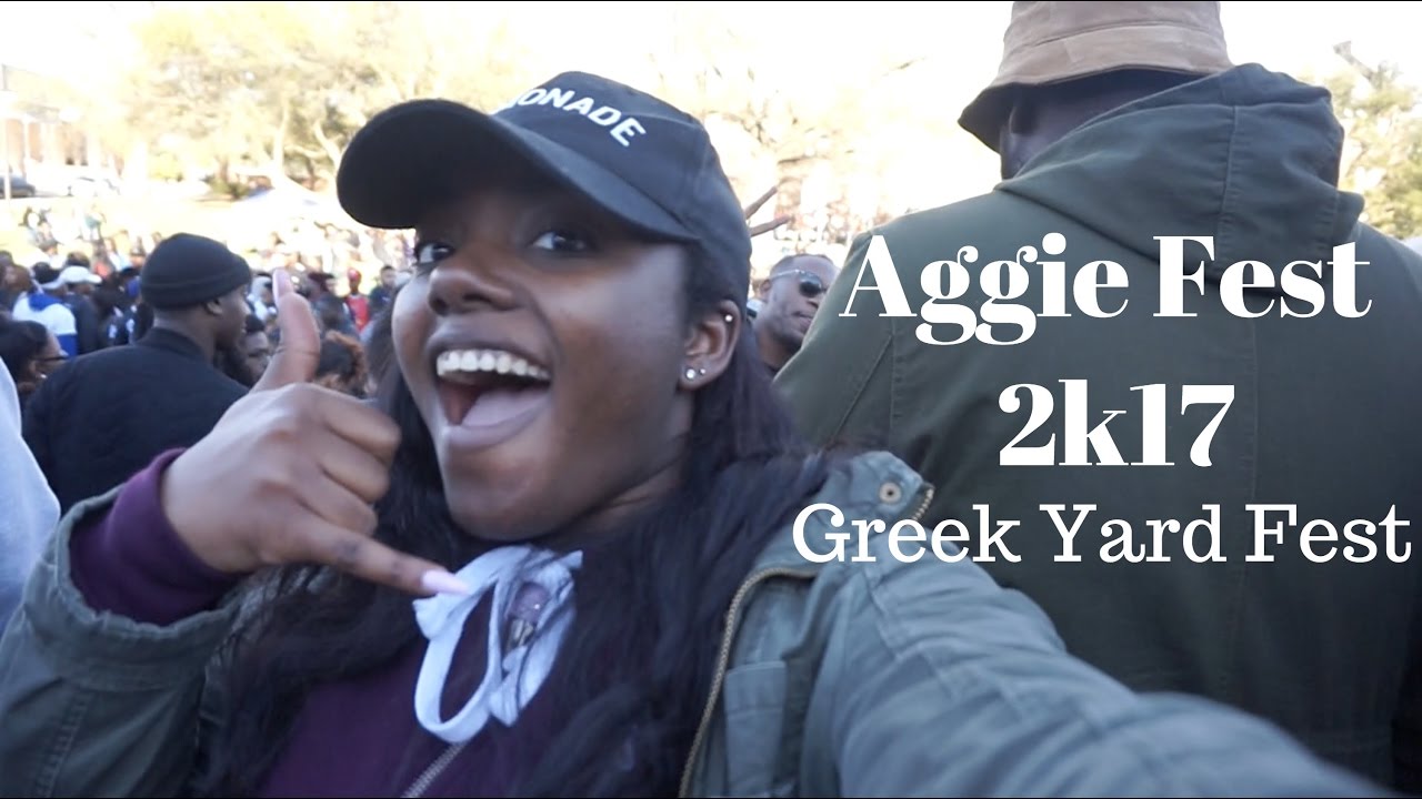 Aggie Fest 2017 (Greek Yard Fest) - YouTube
