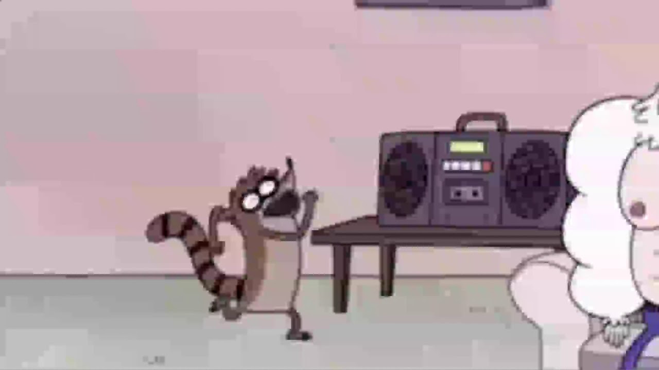 Rigby dancing to good music - YouTube