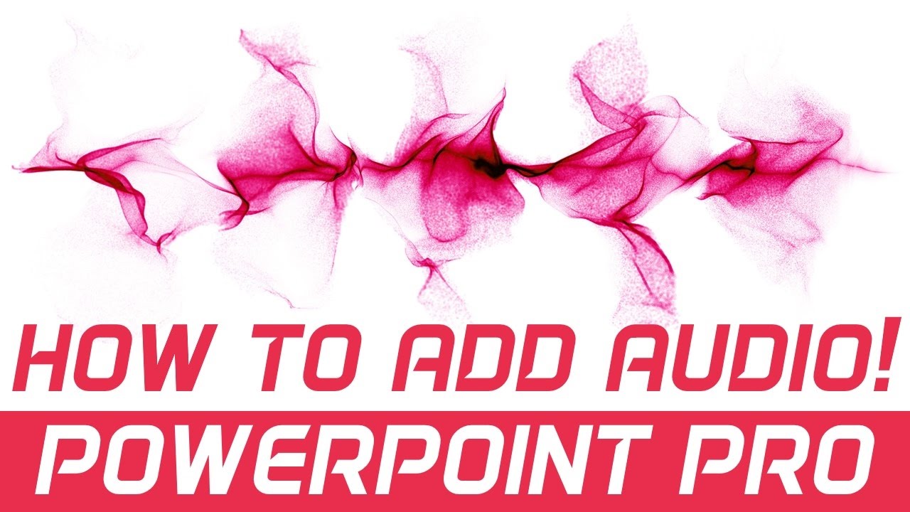 How to insert sound on PowerPoint! PowerPoint Pro Solution Tutorial ...
