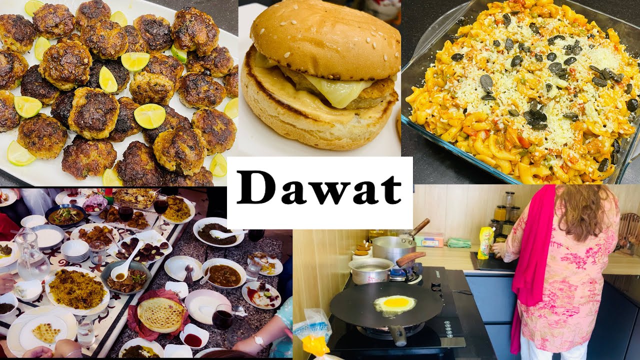 Dawat Prepration | full day routine with recipes | yummiest cold coffee ...