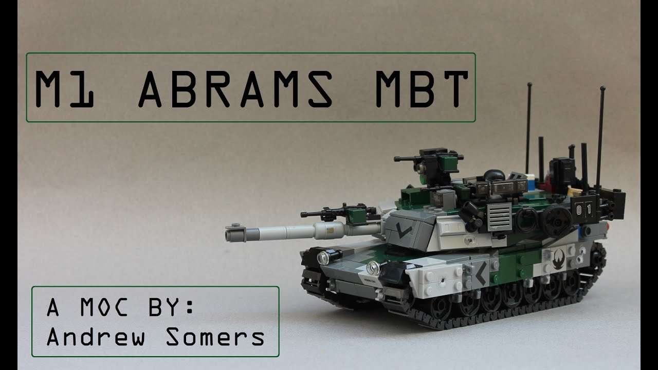 Lego M1 Abrams! - YouTube