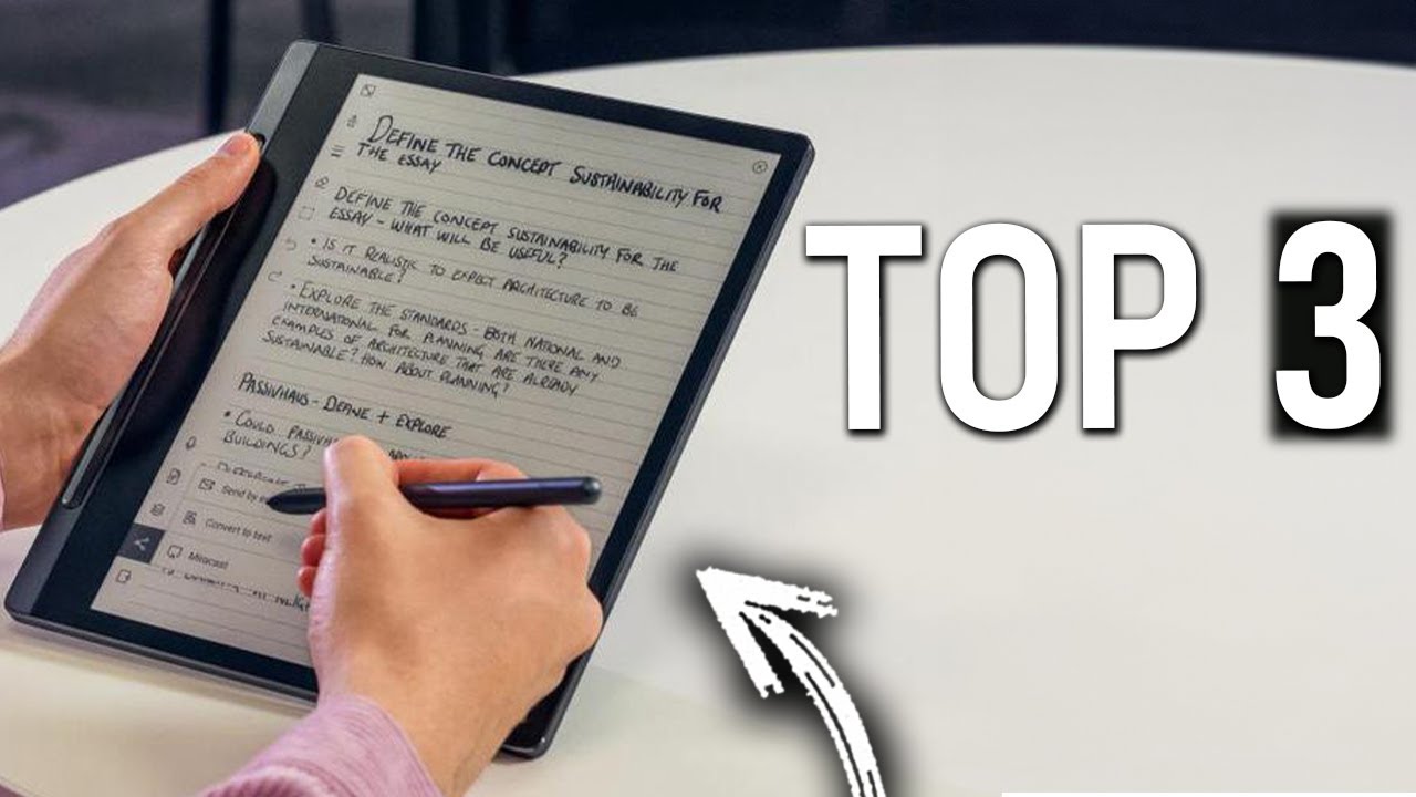 🥇 Le Meilleur Bloc Note Numérique - TOP 3 - YouTube