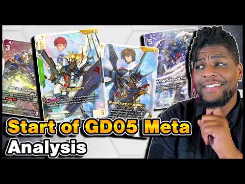 We Are Truly Playing A New Version Of The Gundam Card Game! Let's Talk The Meta Before Gencon!