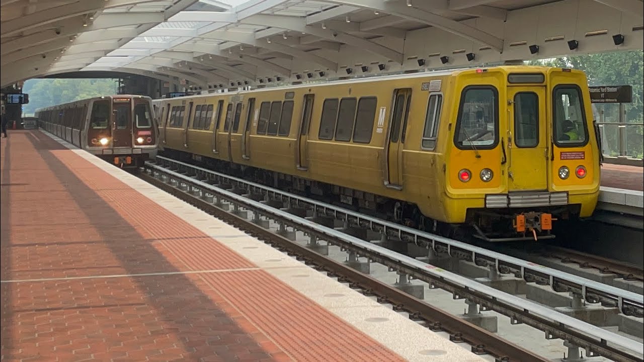 DC Metro Money Train at Potomac Yard - YouTube