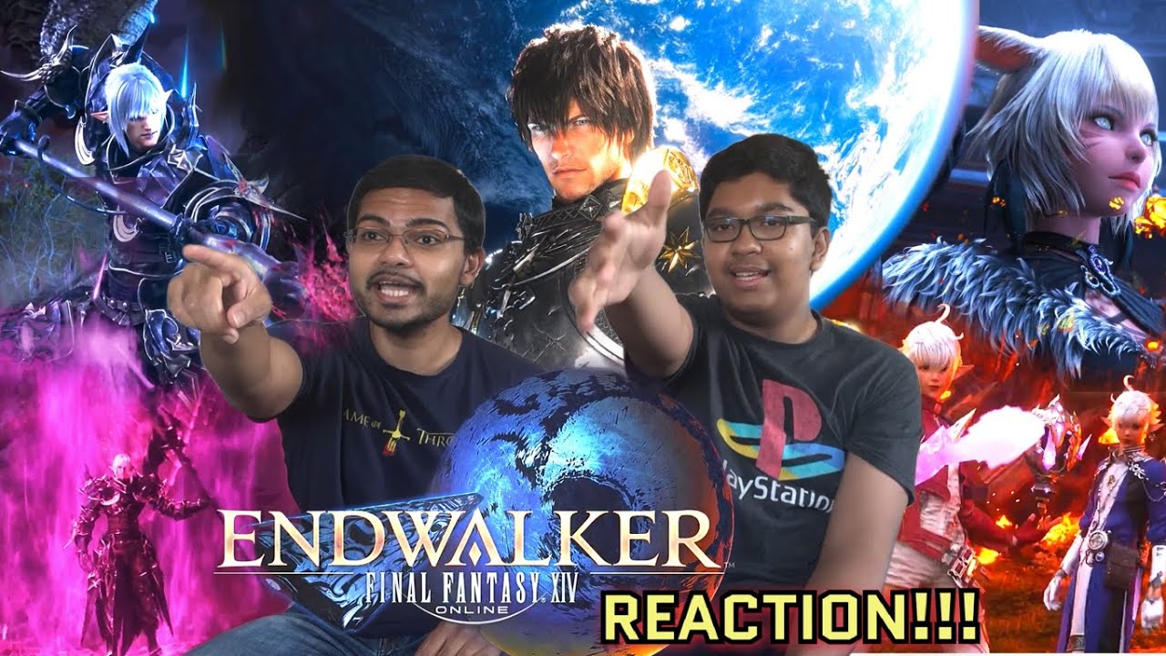 Final Fantasy 14 Endwalker Trailer Reaction!! - YouTube