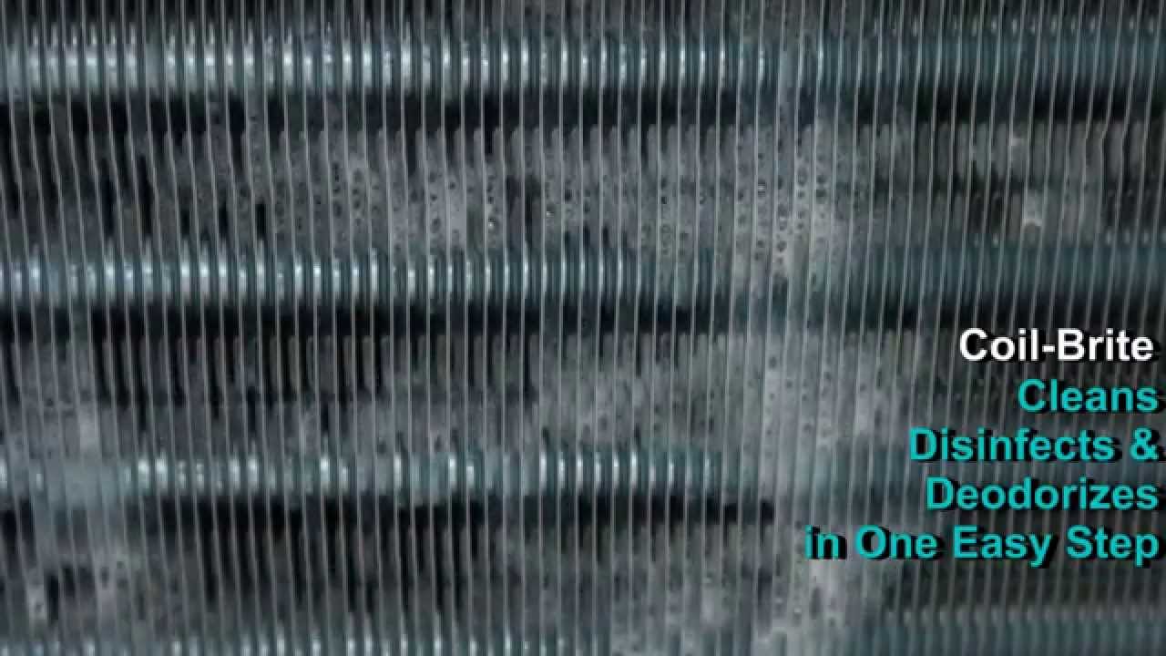 Coil Brite Cooling Coil Cleaner - YouTube