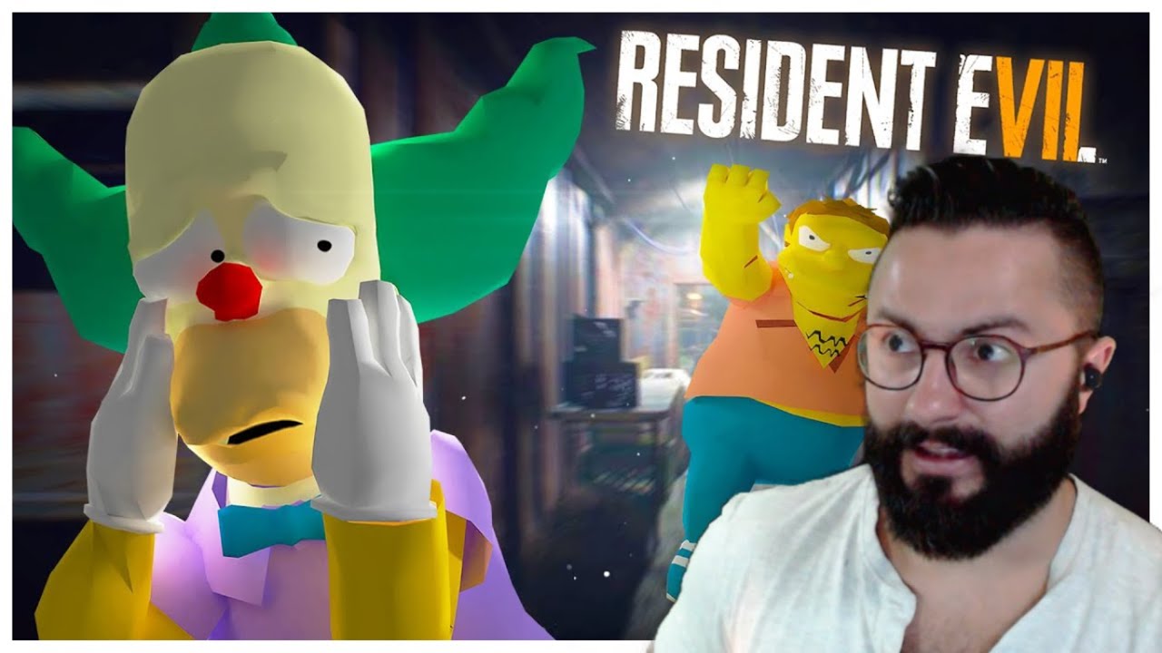 RESIDENT EVIL SIMPSONS STYLE LIVE DAY 2 - YouTube