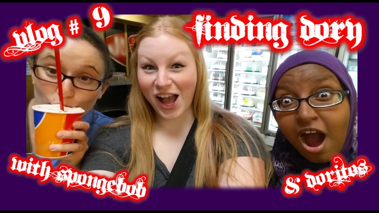 VLOG #9/MOVIE WITH DORITOS & SPONGEBOB! - YouTube