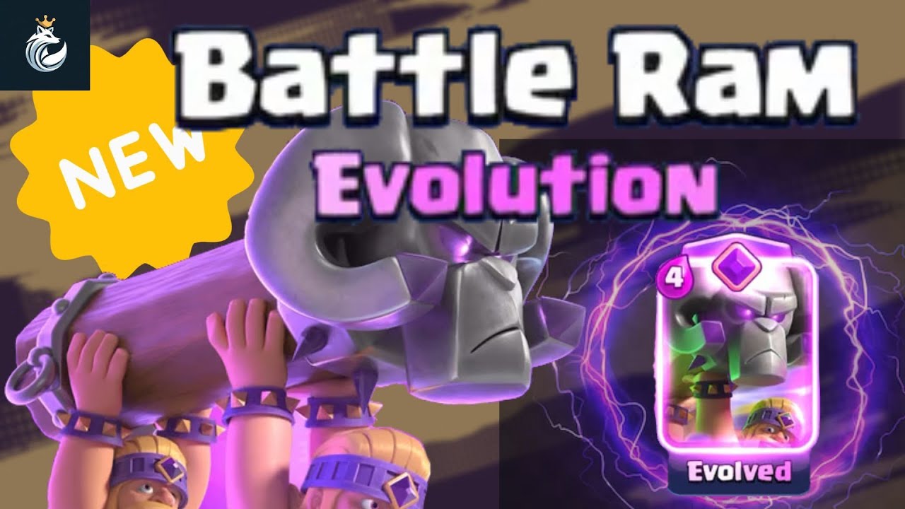 Testing the *NEW* Evo. Battle Ram in Clash Royale - YouTube