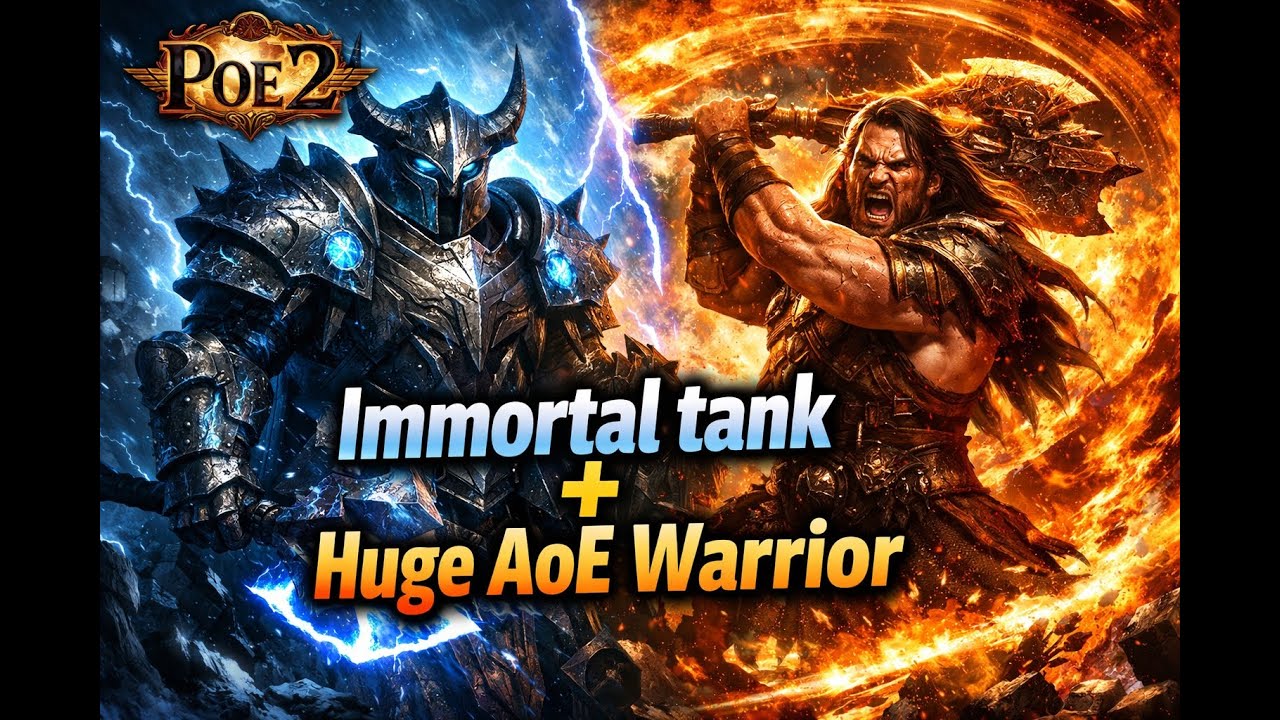Giga tank AoE. Koszt 10 divines. Wojownik, Smith of kitava. Poe2 0.4 ...