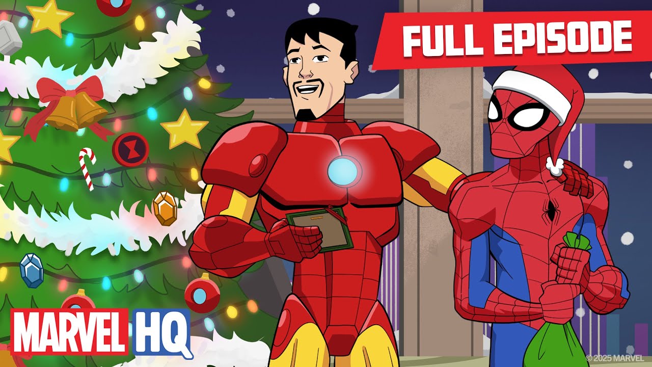 🎄🎁🎅 A Merry Marvel Christmas (with the Avengers & Spider-Man) | Full ...