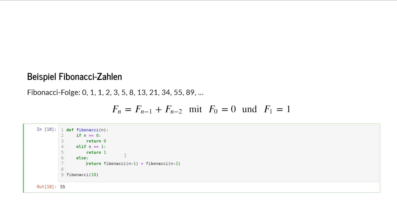 #1 Algorithmen (Grundlagen der Programmierung in Python) - YouTube