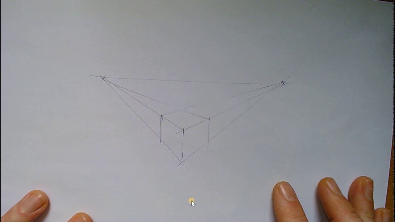 Sketching Cuboid 2 Point - YouTube