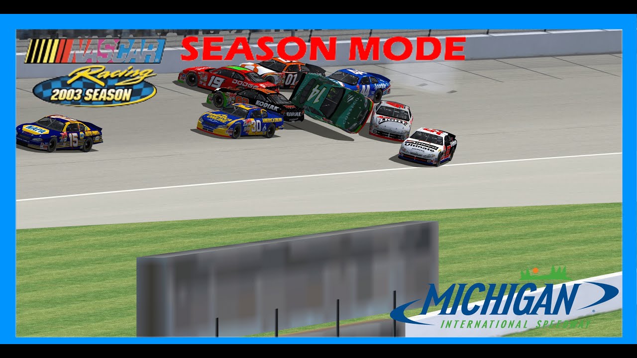 5 LAP BATTLE FOR THE WIN AT MICHIGAN! - 2001 Season Race 23/36 - YouTube