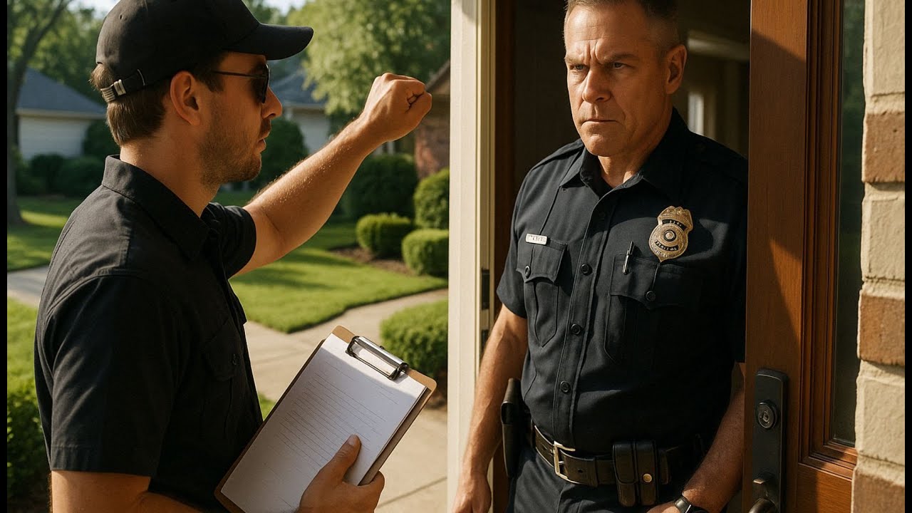 “Fake HOA Cop Knocked on My Door — I’m the Real Police Chief.” - YouTube