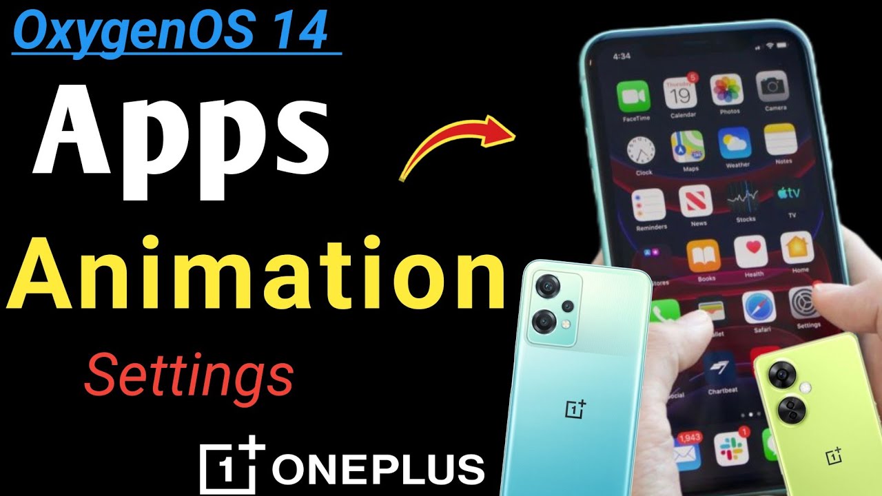 App Animation 💪 OxygenOS 14 version | OnePlus Nord CE 2 Lite 5G | App ...