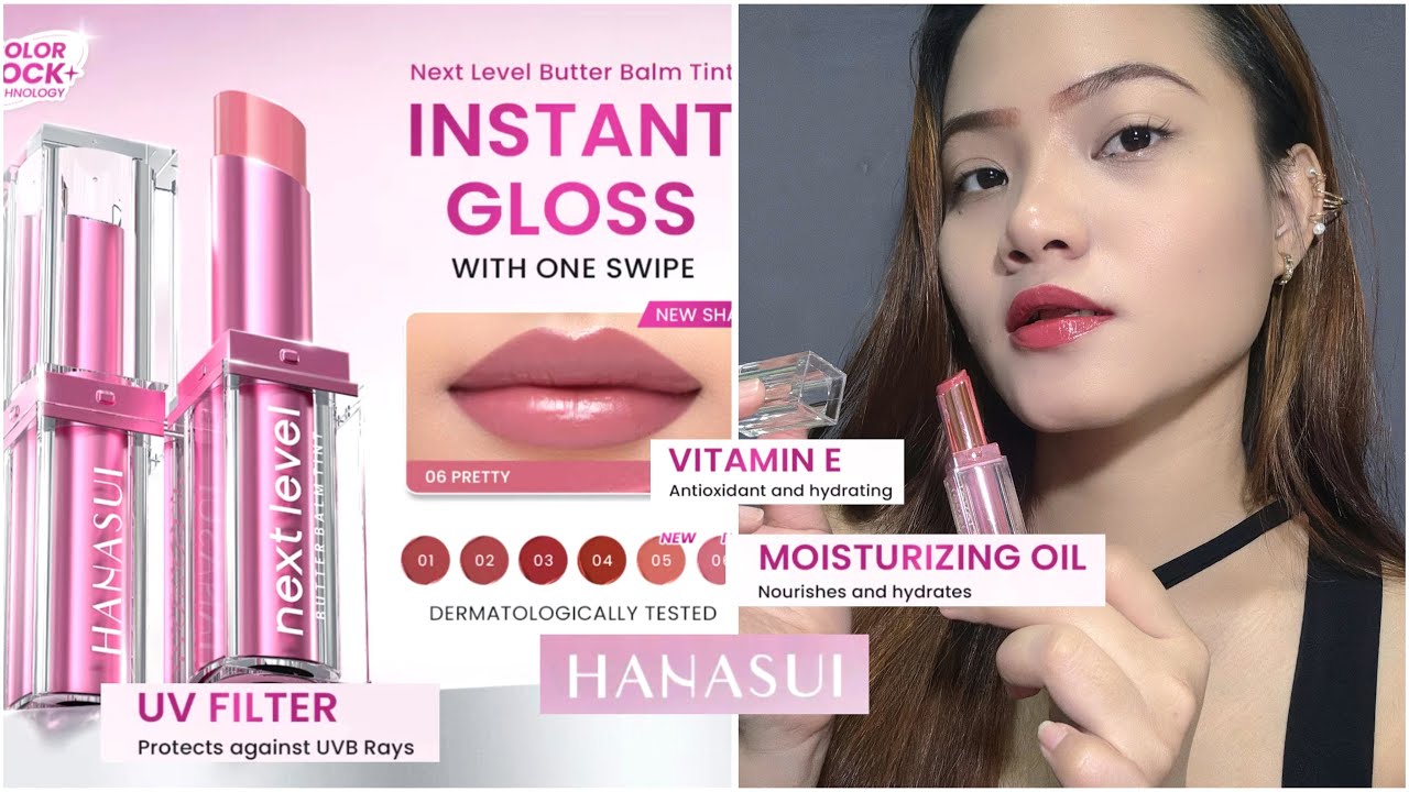 Review Hanasui Next Level Butter Balm Tint | 01 Nerdy Sebagus Itu ...