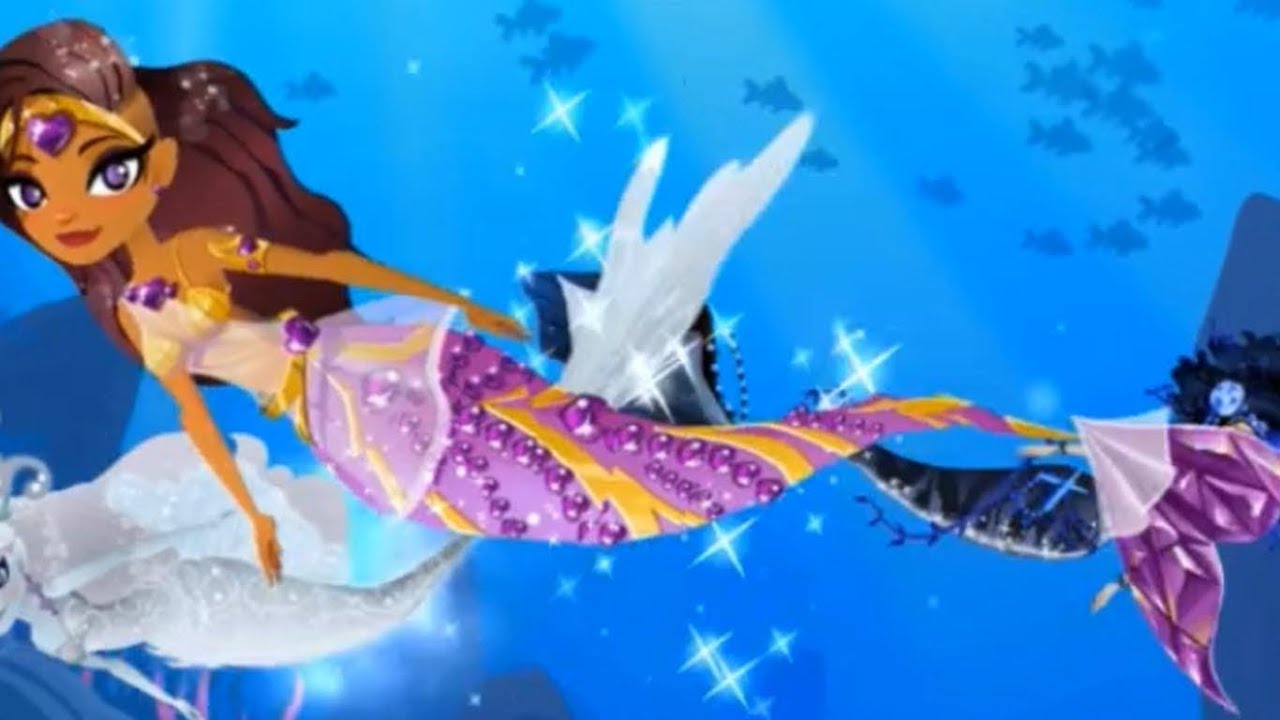 How to get Amethyst Mermaid in Mermaid World! [Gemstone Mermaid ...