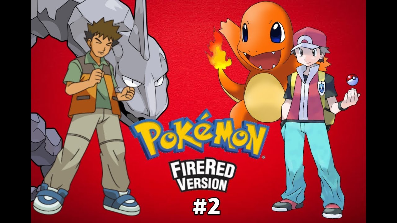 Pokémon Fire Red #2/Vencendo Brock Primeira Insígnia - YouTube