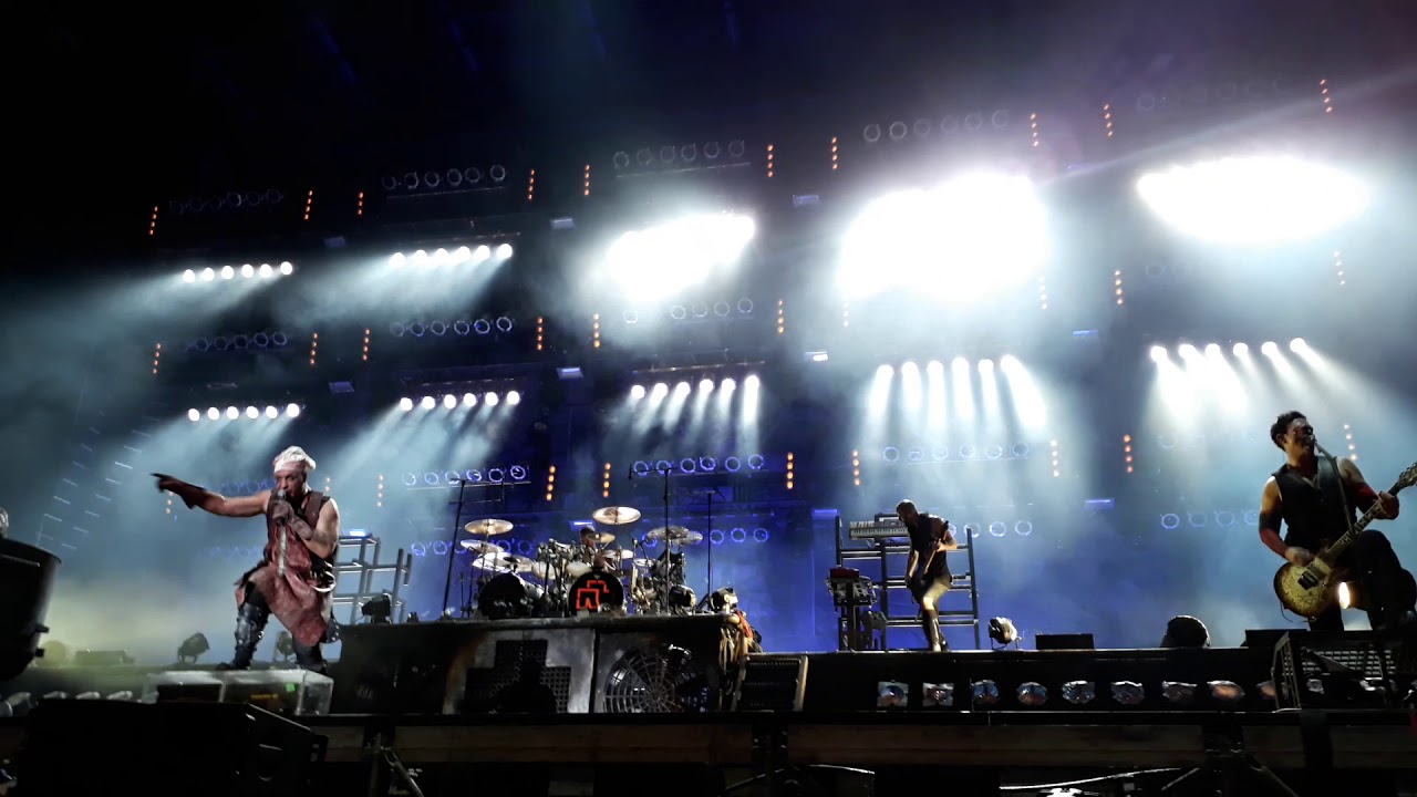 Rammstein - Mein Teil - Show 2 - Live Puerto Vallarta México HD - 2/01 ...