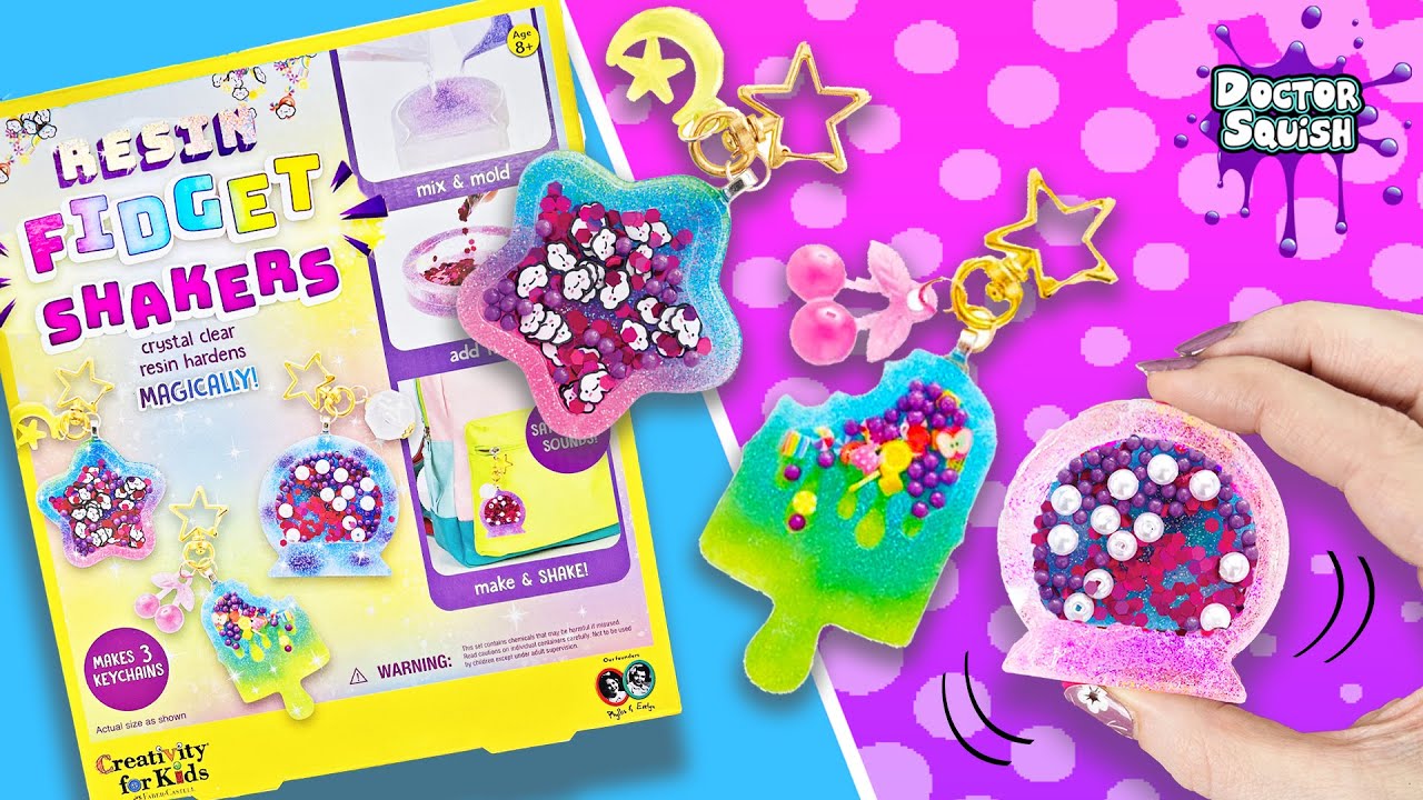 Resin FIDGET Shaker Kit Mess Or Success?? - YouTube