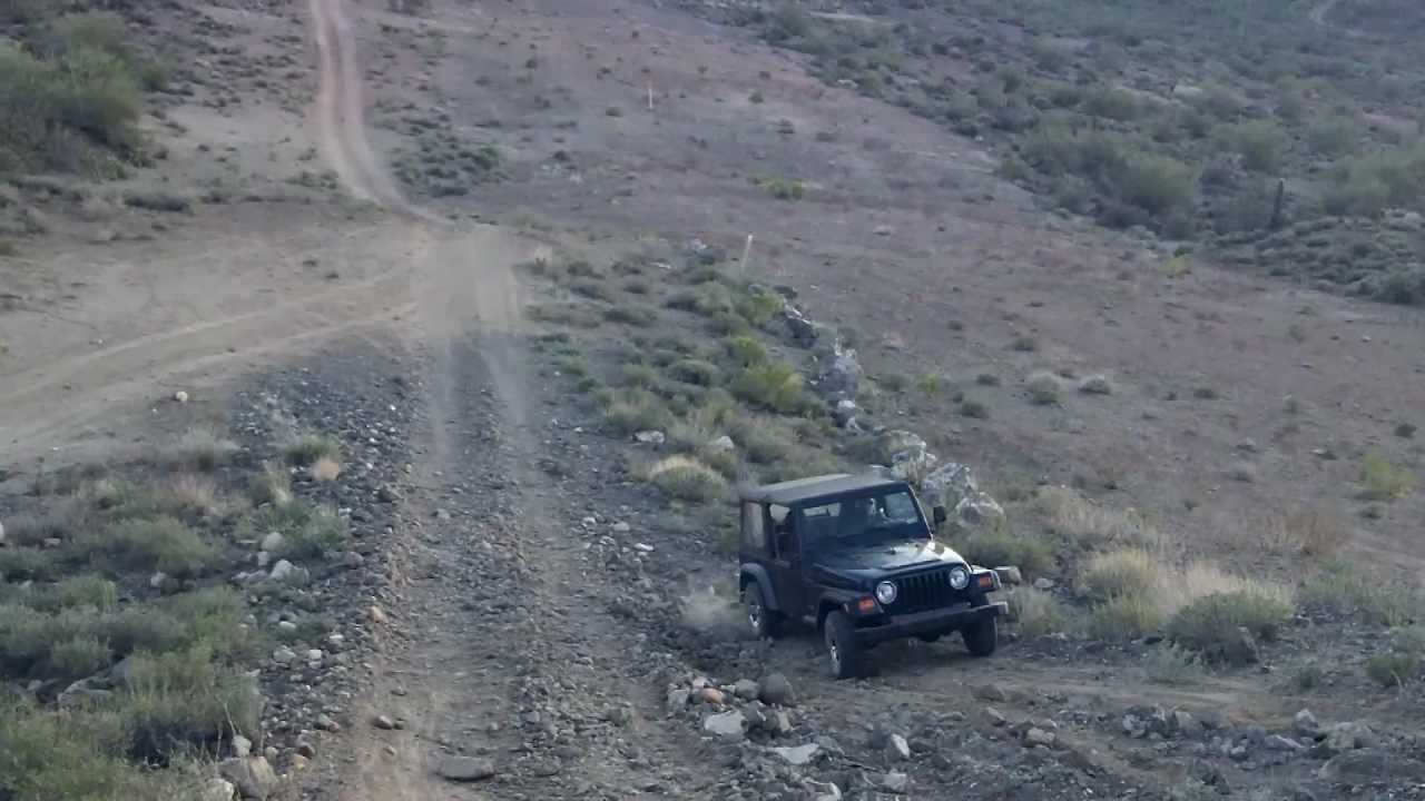 David's Jeep on the Gas Pipeline Road - YouTube