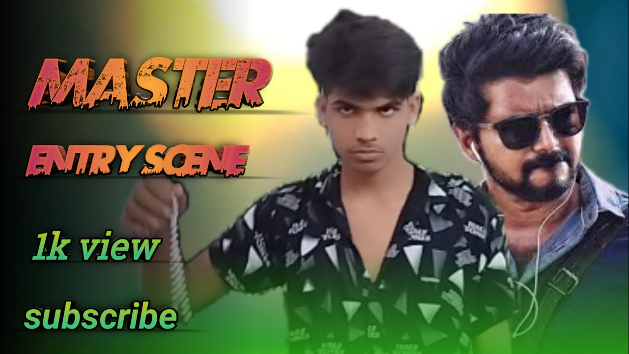 master movie intro short hindi dubbing - YouTube
