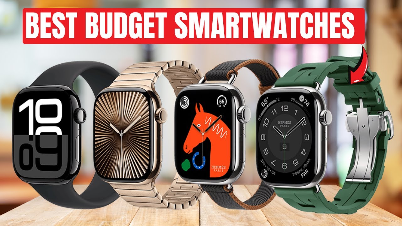 Best Budget Smartwatch 2025 - The Only 5 You Need to Consider Now - YouTube