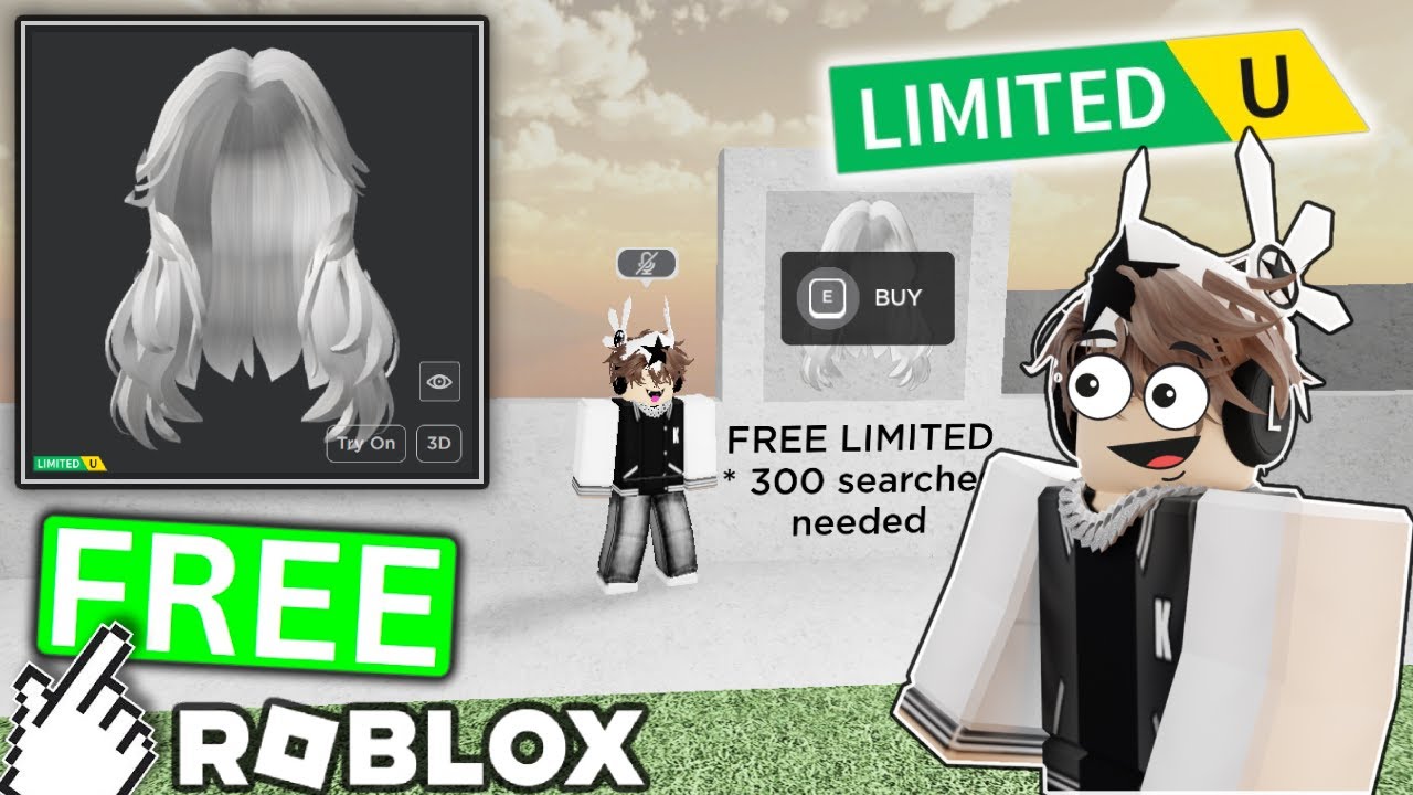 [FREE LIMITED] How to get 'WHITE CURTAIN BANGS' in New Outfit Loader ...