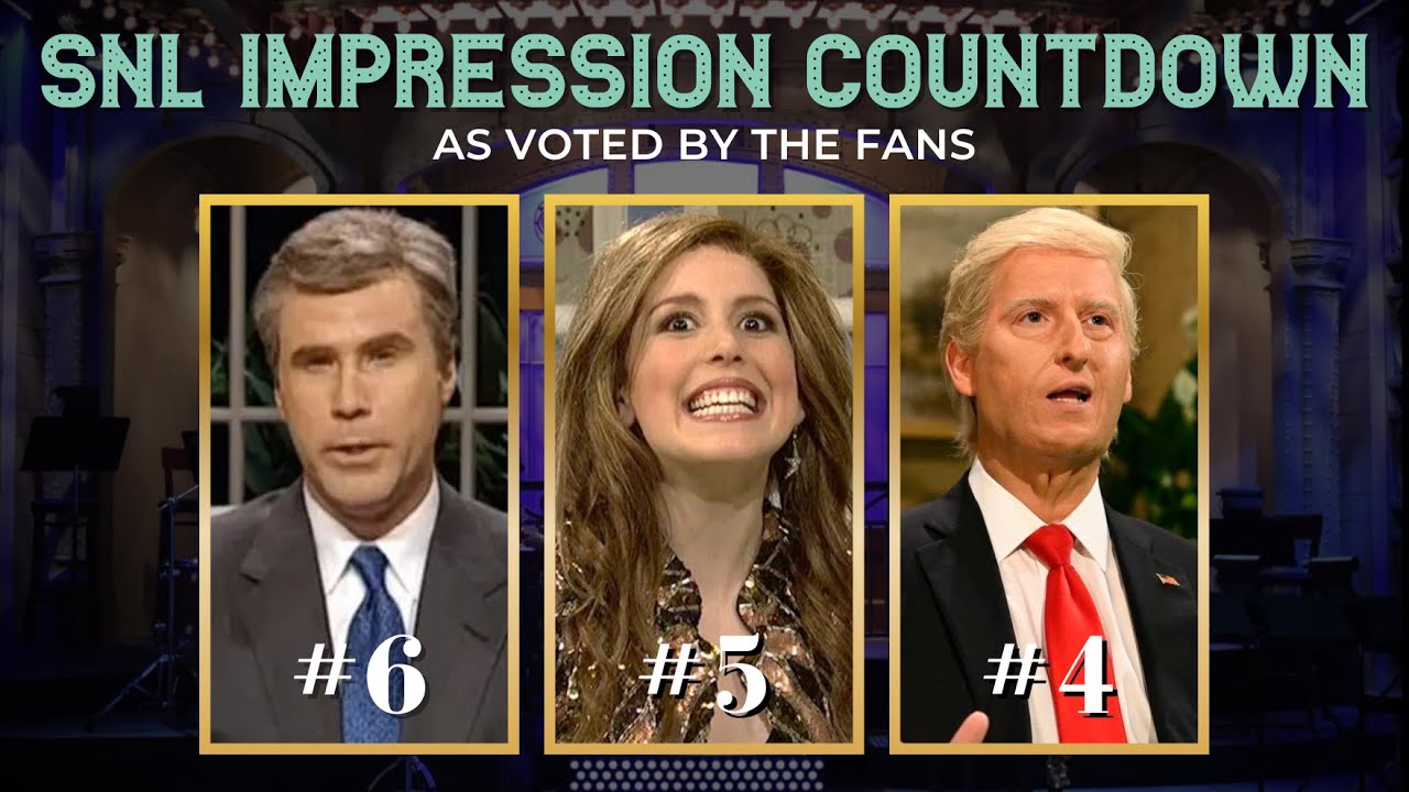SNL Impression Countdown: #4 - #6 - YouTube