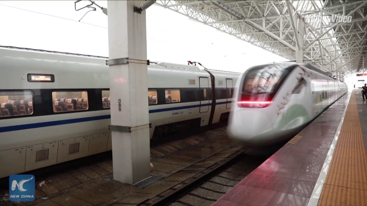 High-speed commuter train service launched in south China's tropical ...