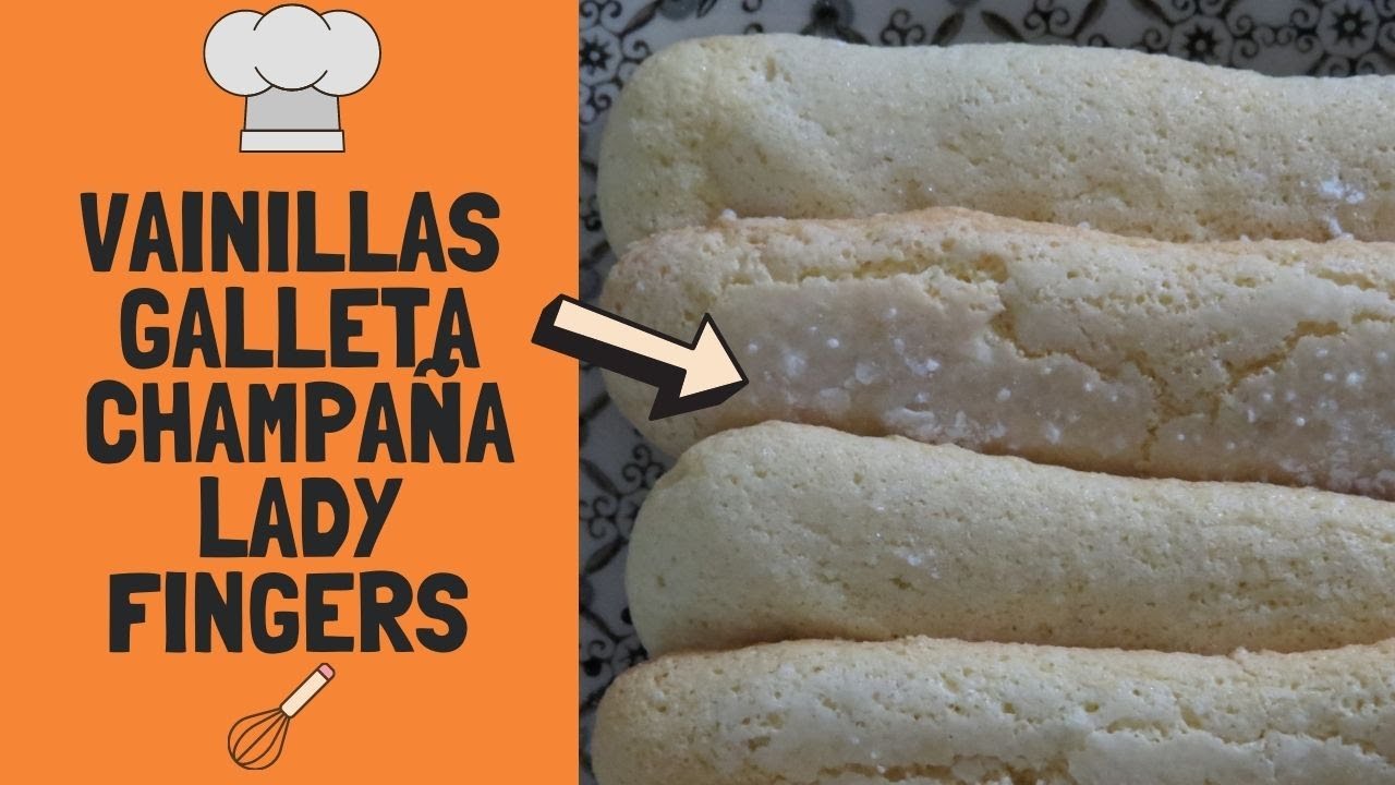 vainillas - galletas champaña - Lady fingers. soletas - plantillas ...