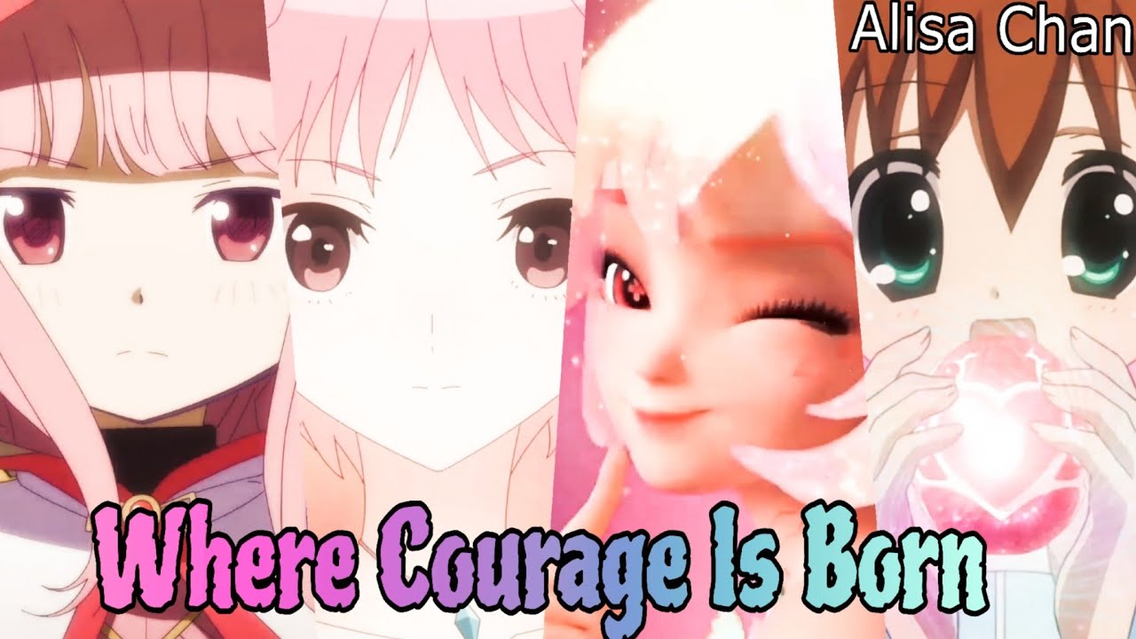 (pink costumes) Magical Girls Transformations Where Courage Is Born (for Roxann Winslow) - YouTube