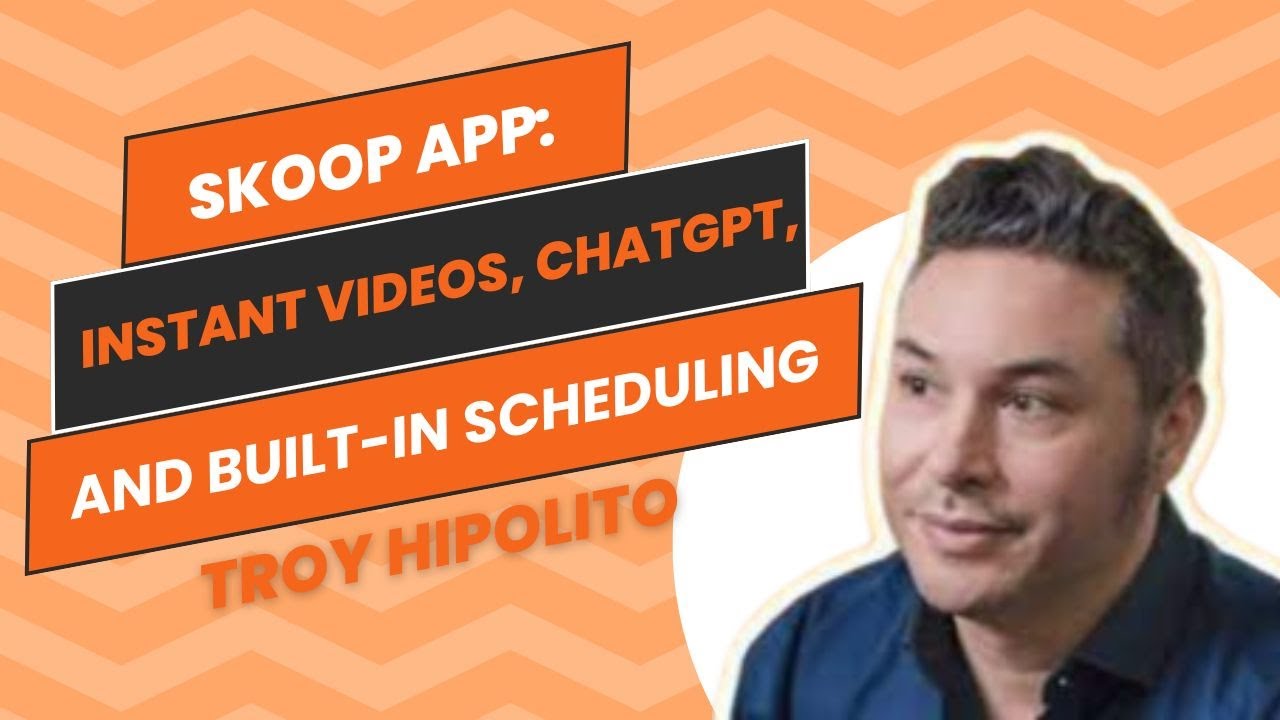 Skoop App: Instant Videos, ChatGPT, and Built-in Scheduling - YouTube