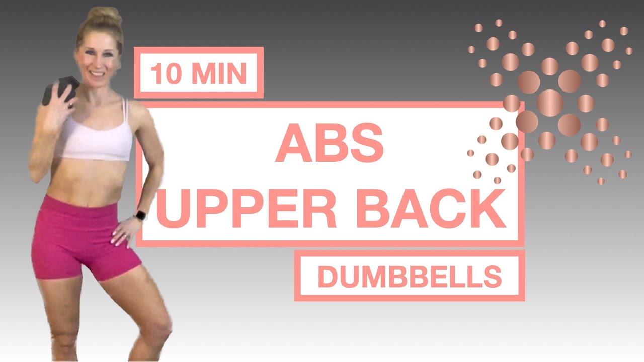 CRUSH YOUR CORE: ABS & UPPER BACK WORKOUT - YouTube