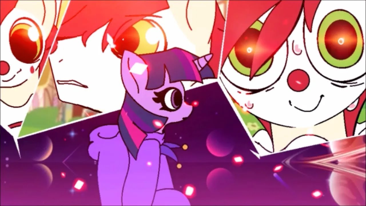 My Little Pony: Twilight Sparkle Fights a Clown?????? - YouTube