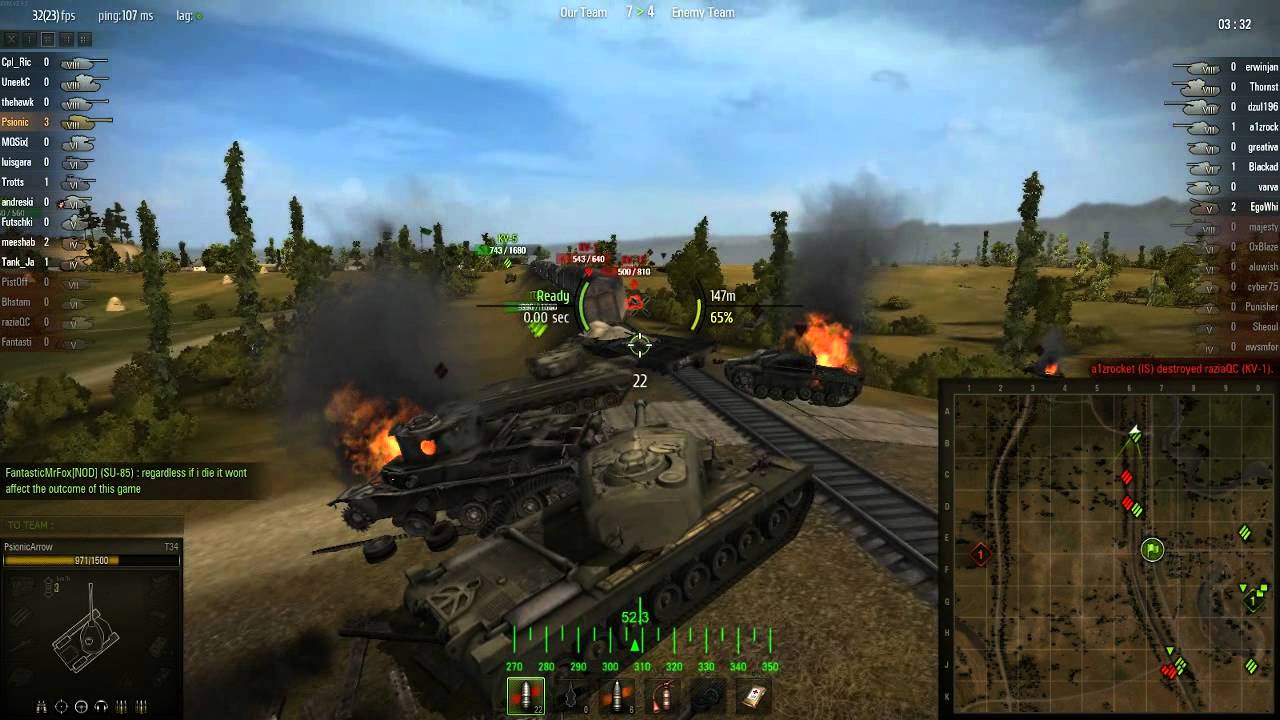 World of Tanks: Prokhorovka Assault Game Mode Map Strategy w ...