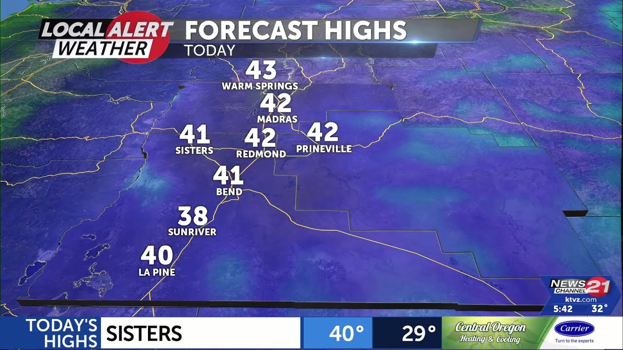 Winter weather ahead this week - YouTube